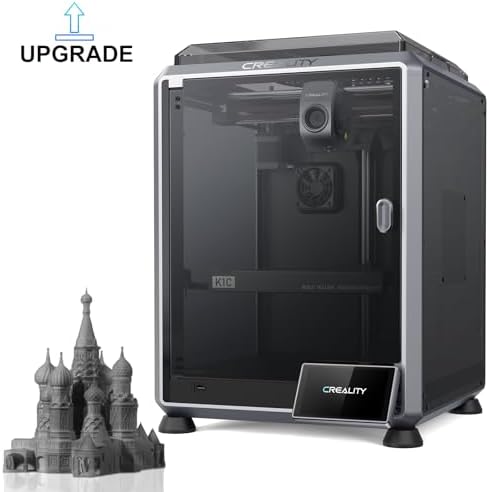 2024 New Version Creality K1C 3D Printer, 600mm/s Super Fast Printing ...
